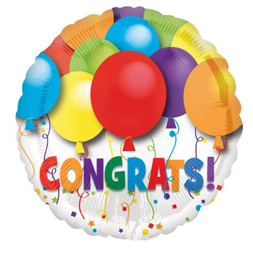 Congratulations Balloon – Delightful Flora
