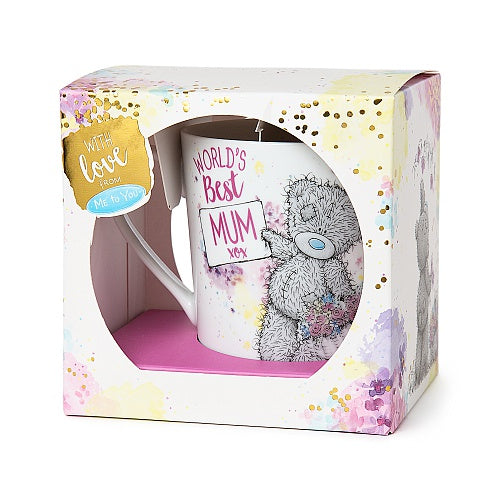 'Best Mum in World' Boxed Gift Mug Me to You Tatty Teddy – Delightful Flora