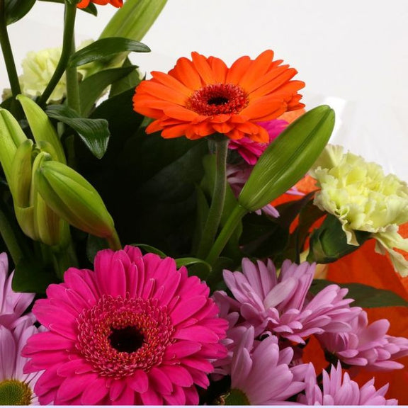 Colour Burst Bouquet – Delightful Flora