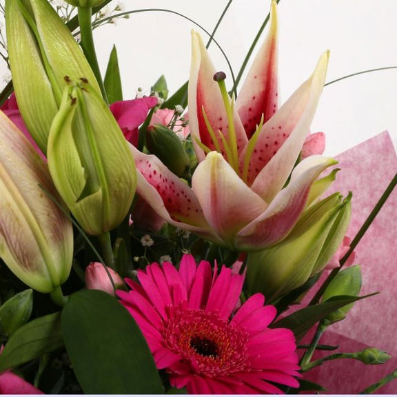 Pink Florence Bouquet – Delightful Flora