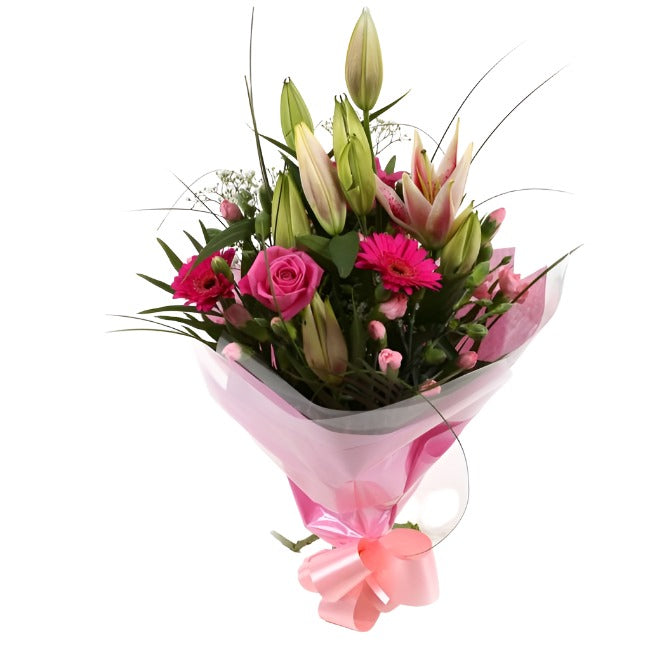 Pink Florence Bouquet – Delightful Flora