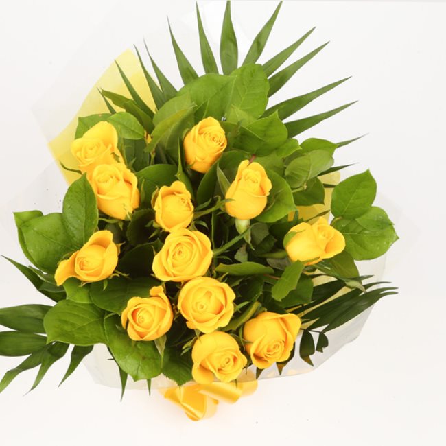 Yellow Gold Roses – Delightful Flora