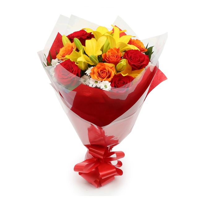 Floral Embrace Bouquet – Delightful Flora