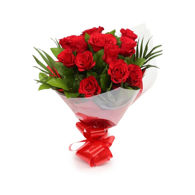 12 Red Roses – Delightful Flora